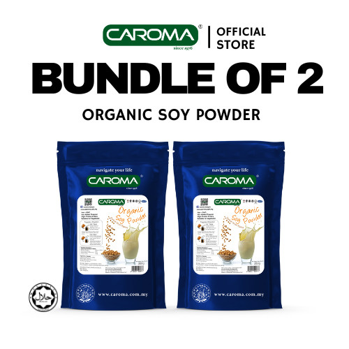 Twin - Serbuk Soya Organik | Twin - Organic Soy Powder (250g x 2 ) High ...