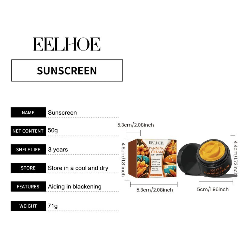 Tanning Cream Sunburn Repair Lotion Natural Tanning Oil Self Tanner ...