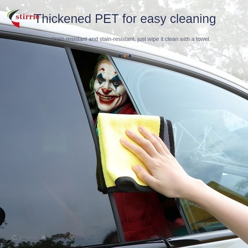 Car sticker PE film Cover Stripe Car Door Center Column Pillar sticker ...