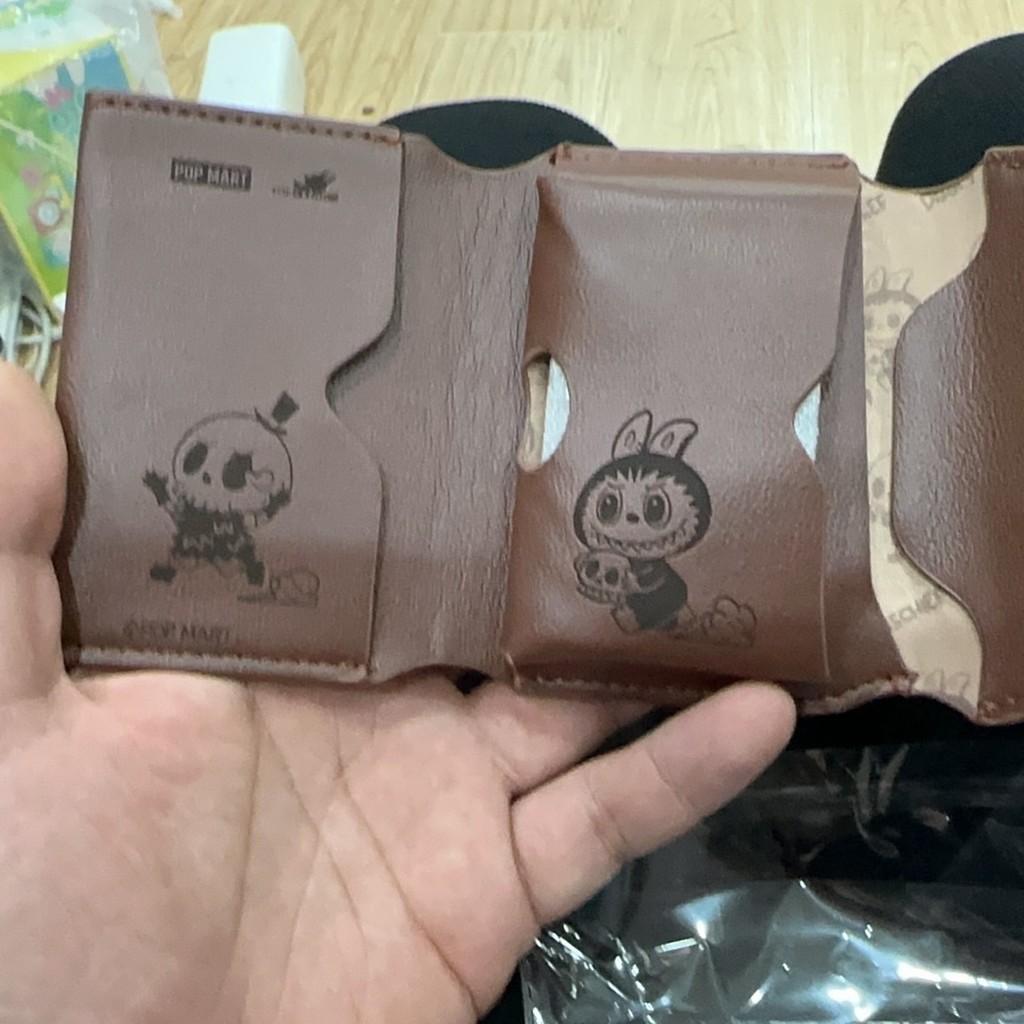 [Ready Stock] Popmart labubu labubu Naughty Diary Folding Small Wallet ...