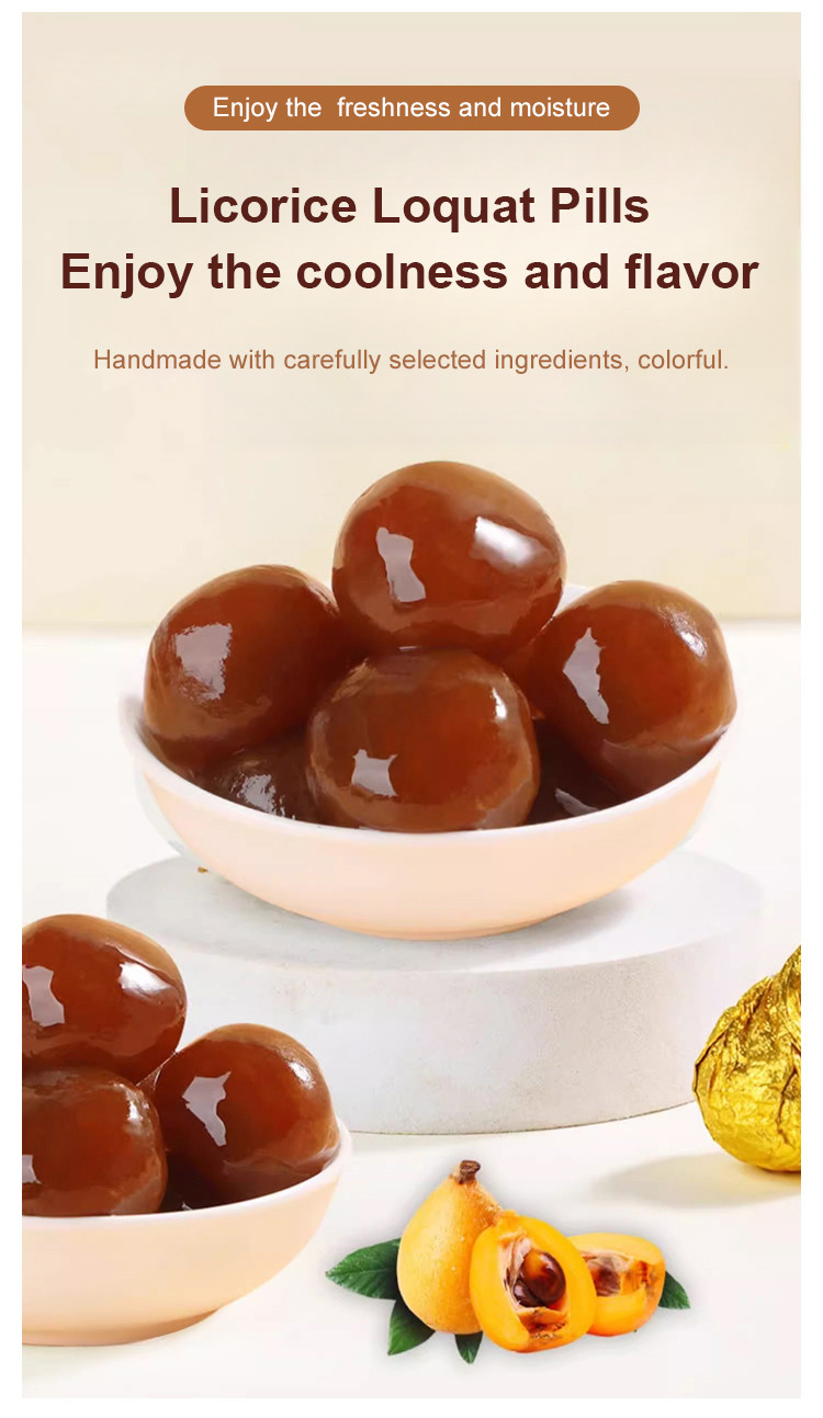 Loquat Pills Cooling Lungs Health Pills Licorice Lungs Cooling Capsules ...