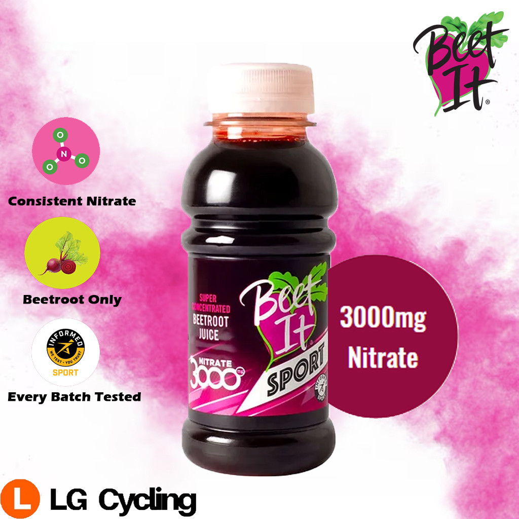 BEET IT Sport Nitrate 3000mg 250ml Pre-workout Nitrate 400mg 70ml ...