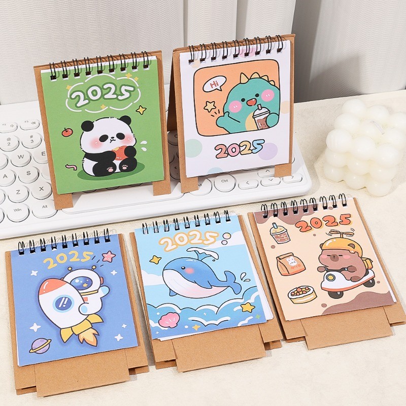 1/3Pcs Portable Daily Planning Small Calendars Creative Student Desk ...