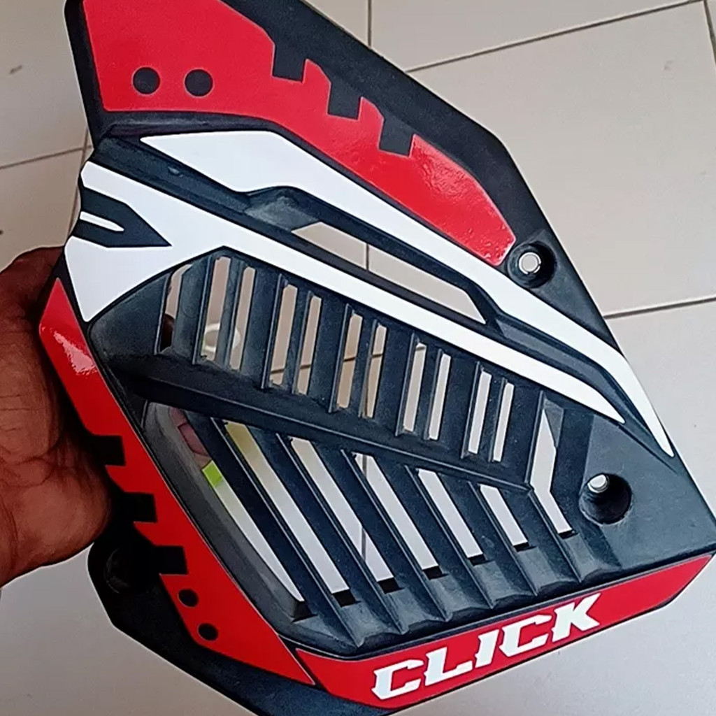6 Color / For Honda Click 125i 150i 160 V2 V3 Radiator Reflective ...