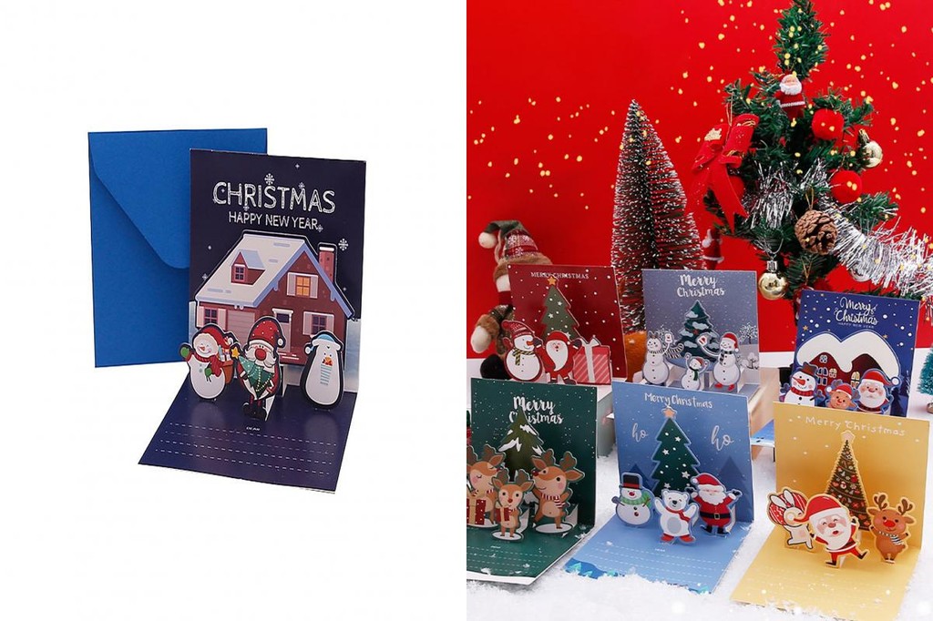 Unique Animation Design Cards Snowmen Christmas Cards Pack 3d Pop Up ...