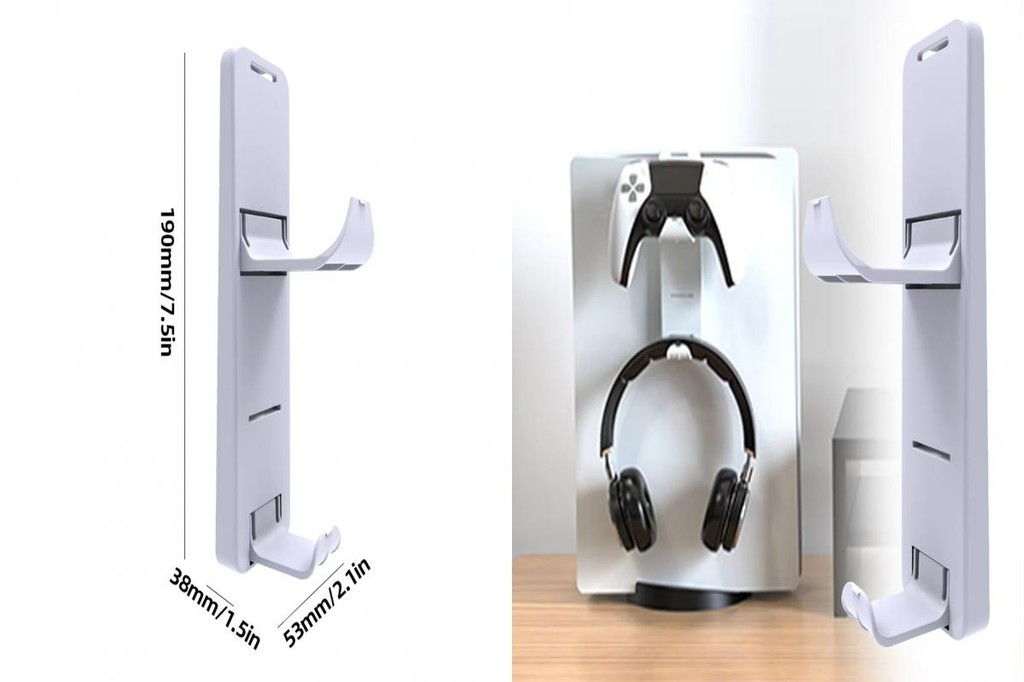Headphone Storage Rack Headset Controller Stand Ps5 Gaming Headphone ...