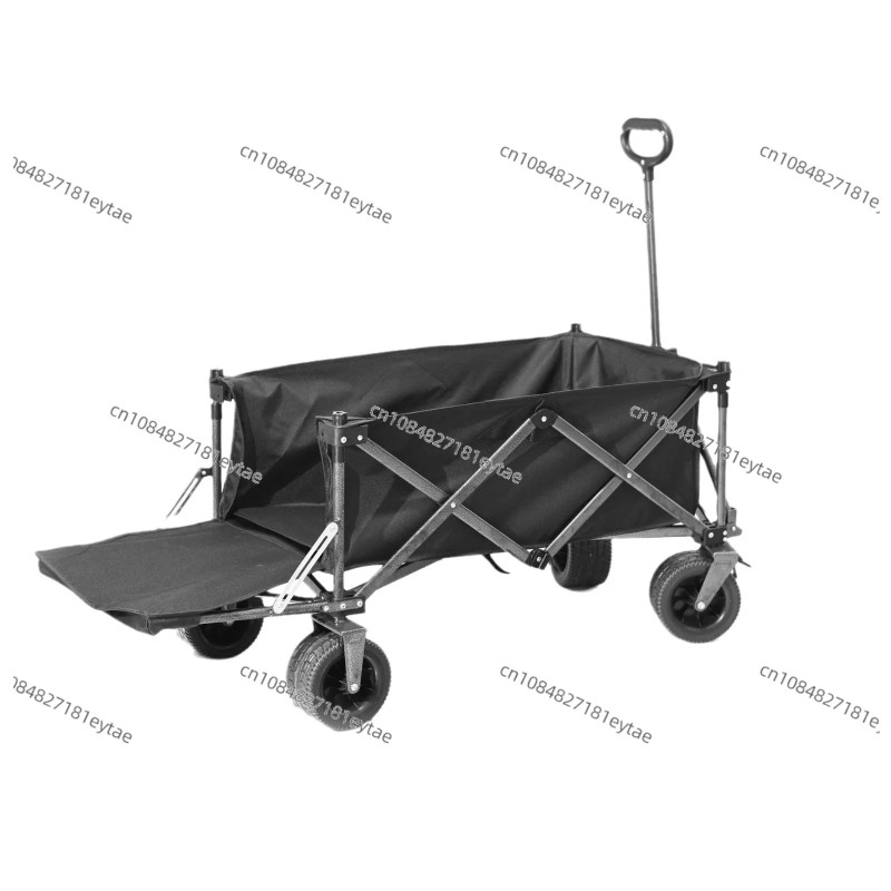 Outdoor camper, extended trailer, gathering trolley, folding, portable ...