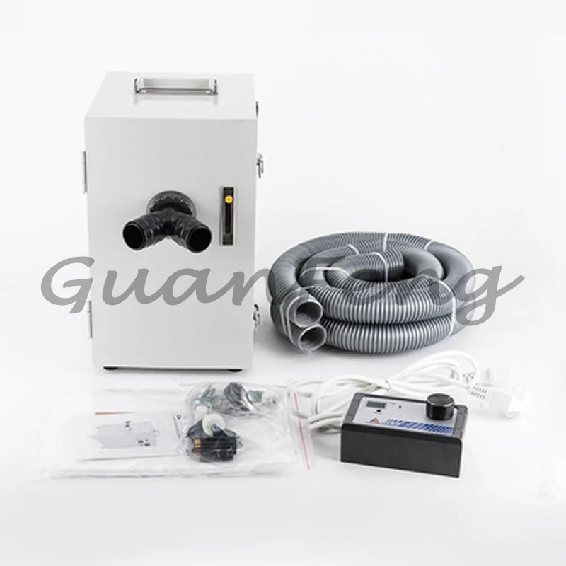 500W Dental Lab Equipment Dust Collector Vacuum Cleaner Dust Extractor ...