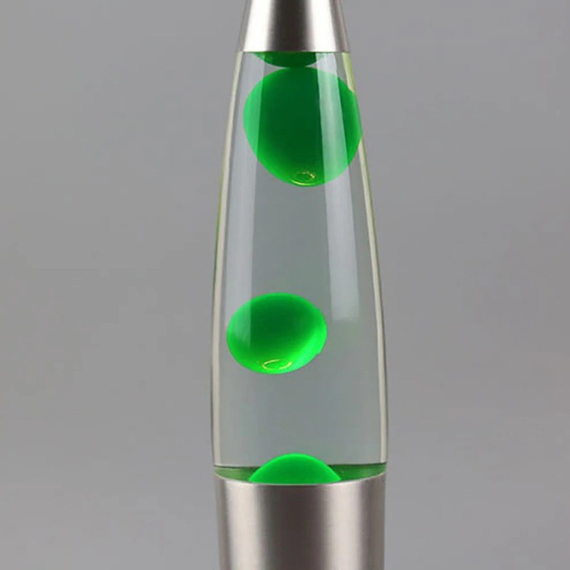 Volcanic Lava Lamp UK Plug Flask Wax Lamp Aluminum Alloy Base Creative ...