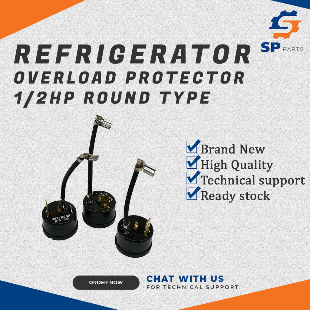 FRIDGE OVERLOAD REFRIGERATOR FREEZER COMPRESSOR PROTECTOR ROUND TYPE 1 ...