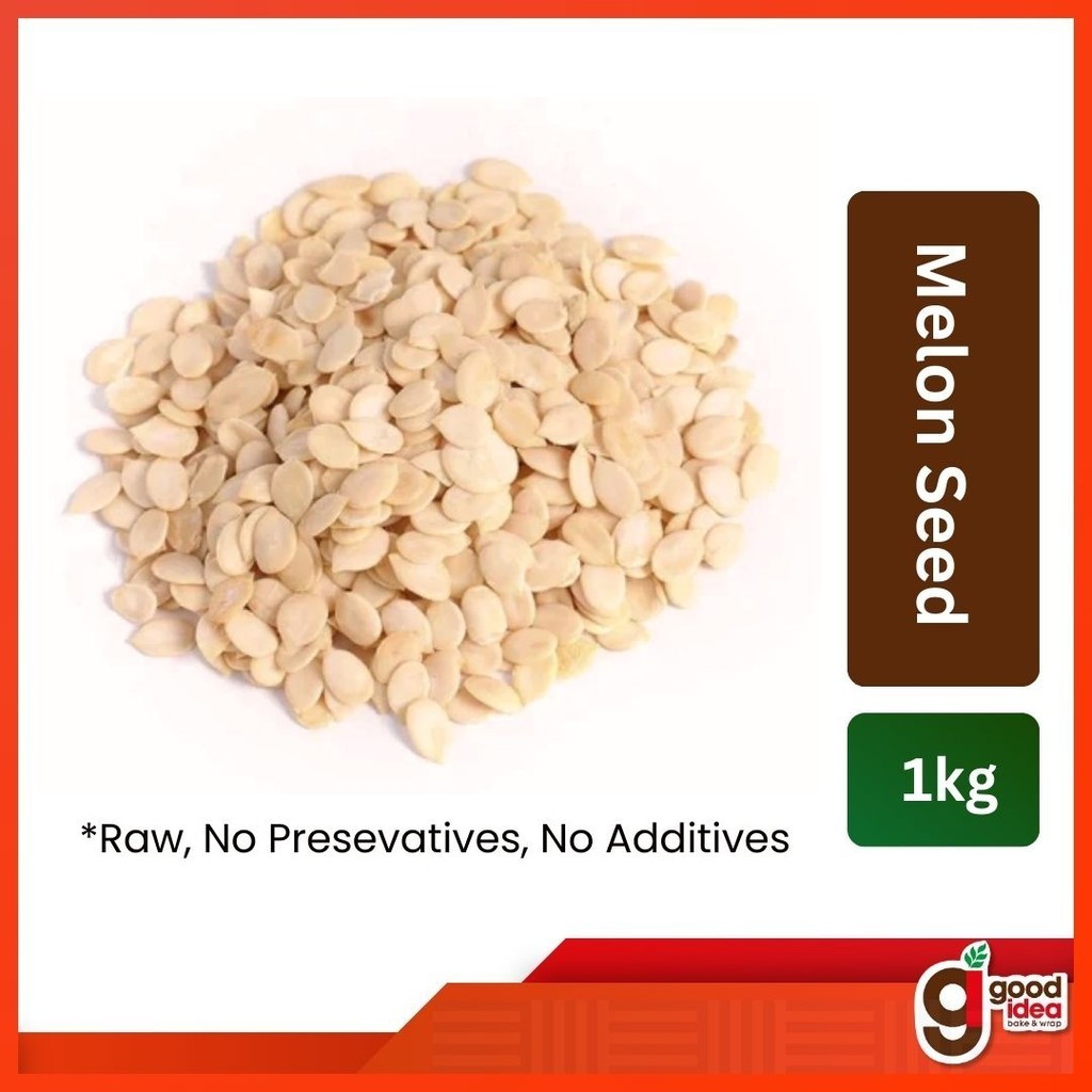 MELON SEEDS / KUACI (MELON SEED) / 瓜子 Raw KUACI MELON 1kg [Mooncake ...