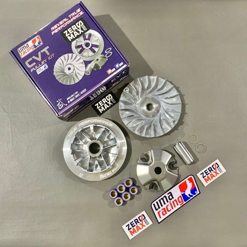UMA RACING UR PULLEY DRIVE KIT CVT PULLEY V3 ( WITH ROLLER 11G ) NVX155 ...
