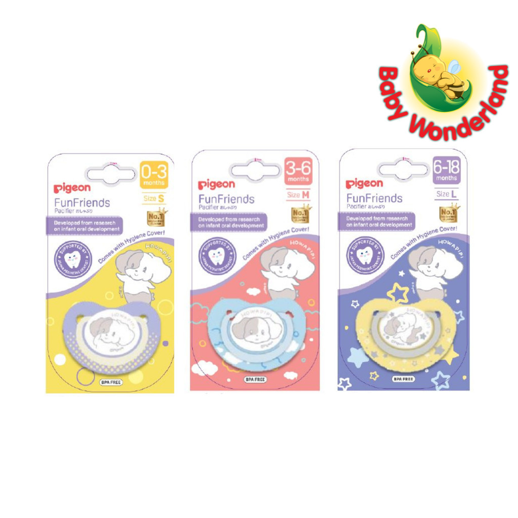 Pigeon Soother Funfriends Pacifier (Howapipi) | Shopee Malaysia