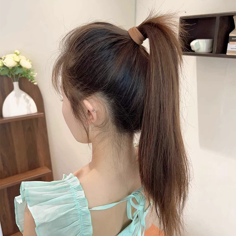 [Magpie] Women's Hair Tie Widened Soft Hair Rope High Elasticity ...