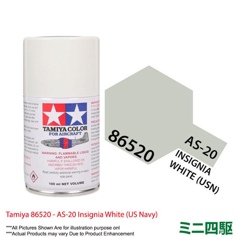 💯Tamiya AS Color #86520 - AS-20 Insignia white Vietnam War US Navy ...