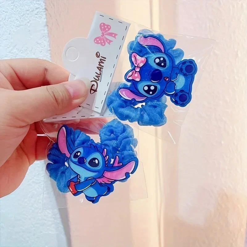 Cartoon Acrylic Lilo and Stitch Hair Rope for Women Kawaii Stitch ...