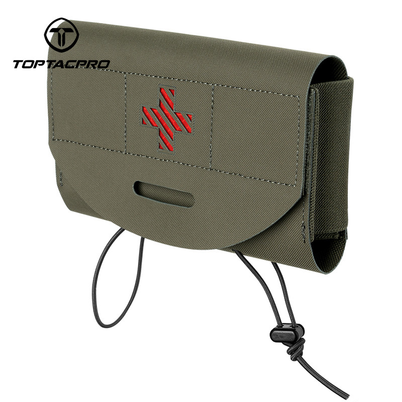 TOPTACPRO Tactic Micro Medical Pouch First Aid Kit EMT IFAK EDC ...