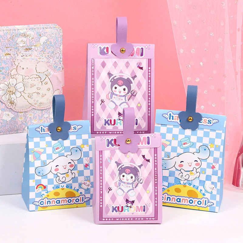 Cinnamoroll Children 100-day Gift Box Birthday Candy Bag Kuromi Hand ...