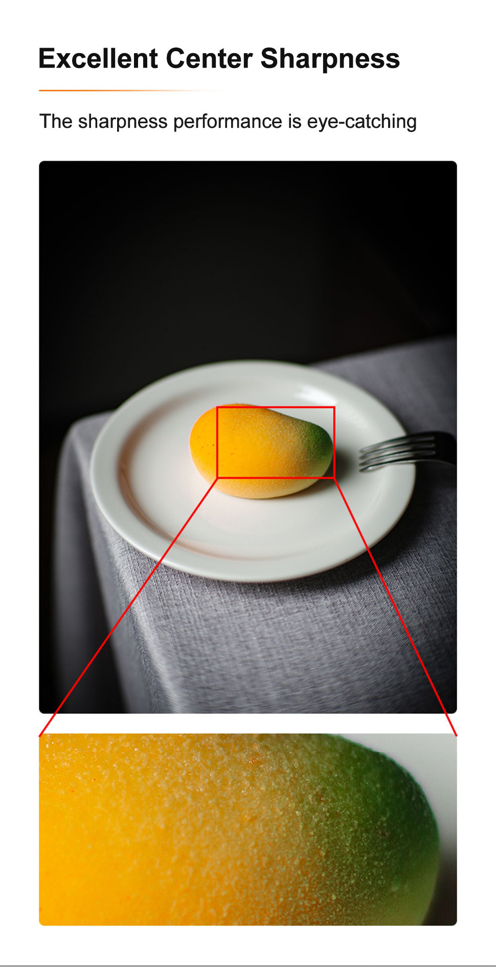 SG Image 50mm F1.4 Half Frame Large Aperture Manual Prime Lens for Sony ...