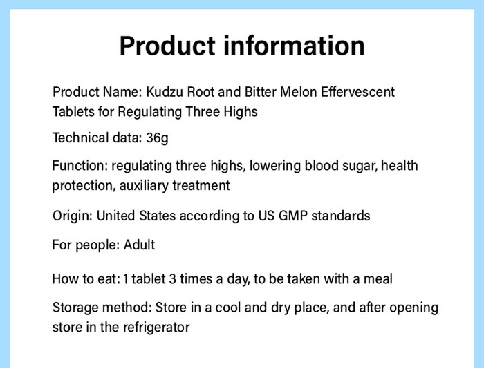 high uric acid effervescent drink Bitter melon effervescent tablets ...
