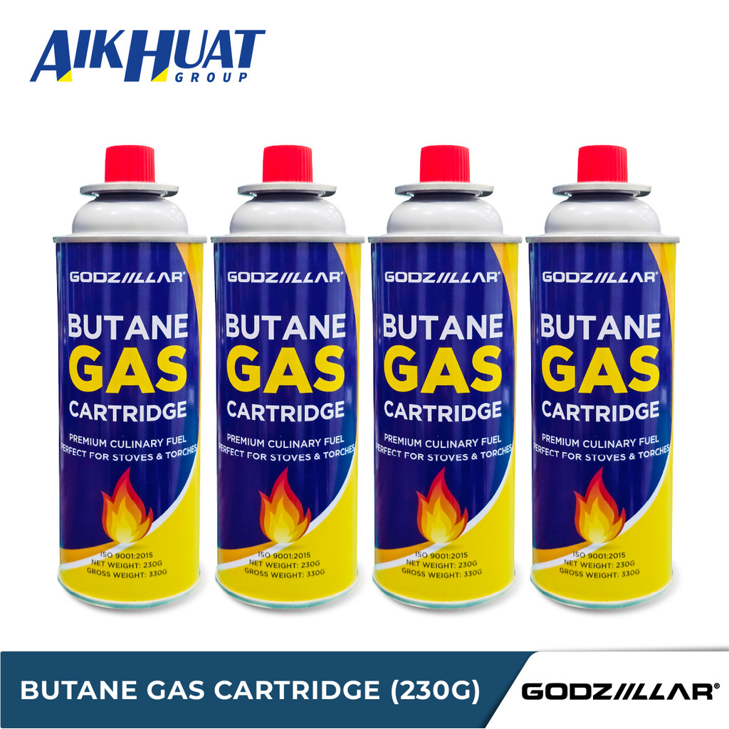 Godziillar Butane Gas Burner 4 Cans Gas Cartridge Welding Fire Anti ...