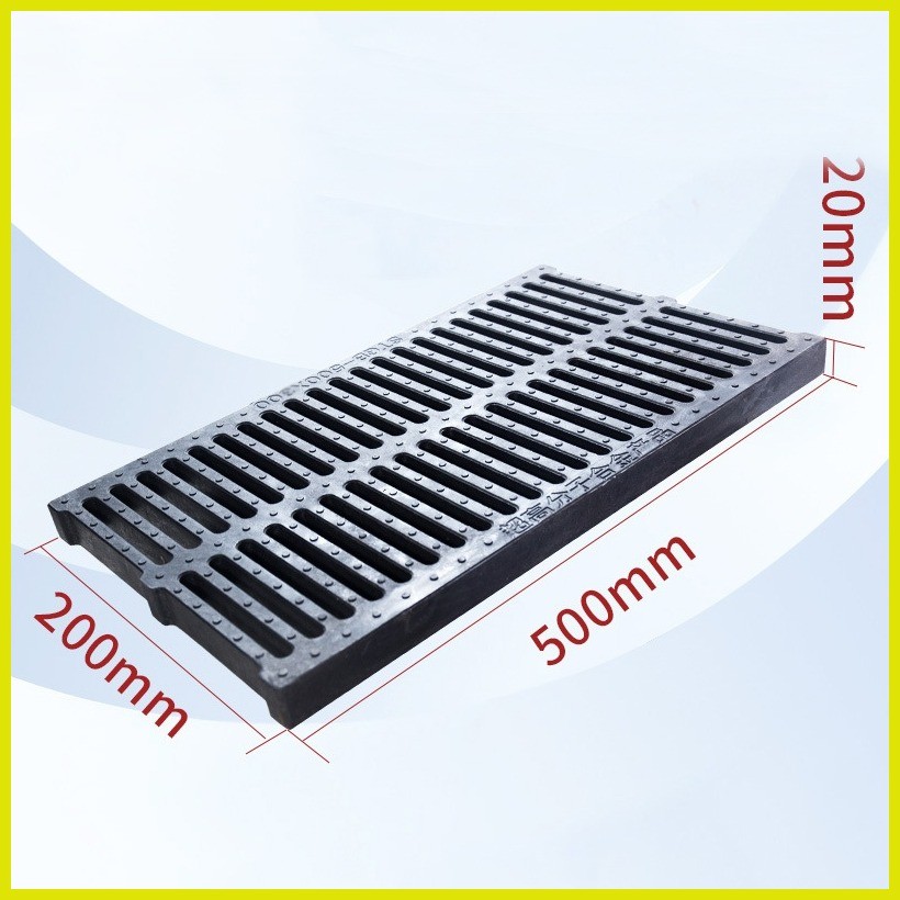 Trench Cover Resin Plastic Grate Outdoor Trench Cover Rainwater Grate ...
