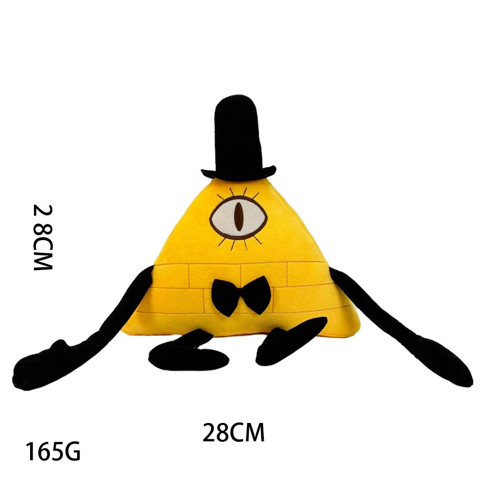 Gravity Falls Bill Cipher Plush Square Plushies Toy Cute Soft Stuffed ...