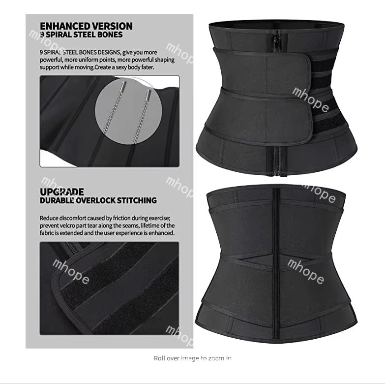 Waist Trainer /Corset Trimmer Belt/ Postnatal Slimming Body Lumbar ...