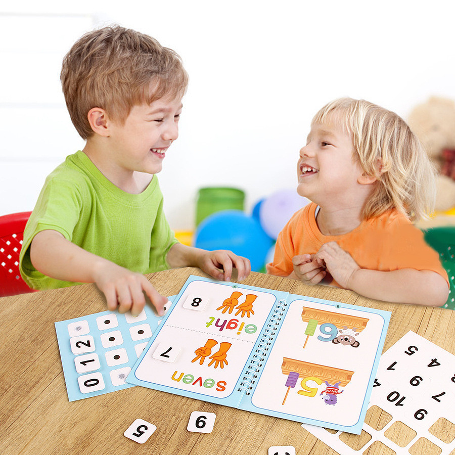 Busy Book Interactive Quiet Early Education Book Preschool Learning ...