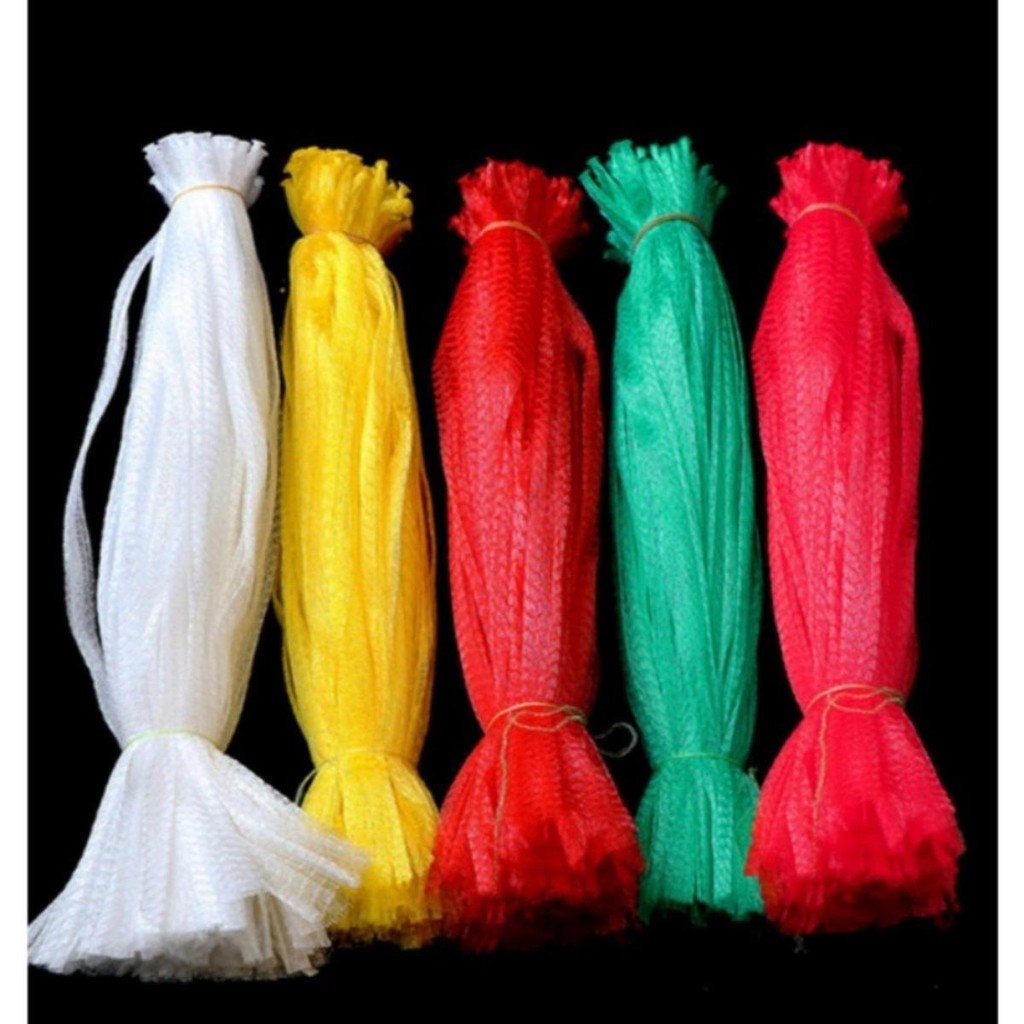 100pcs Reusable Vegetable Net Bag Produce Mesh Bags for Fruits ...