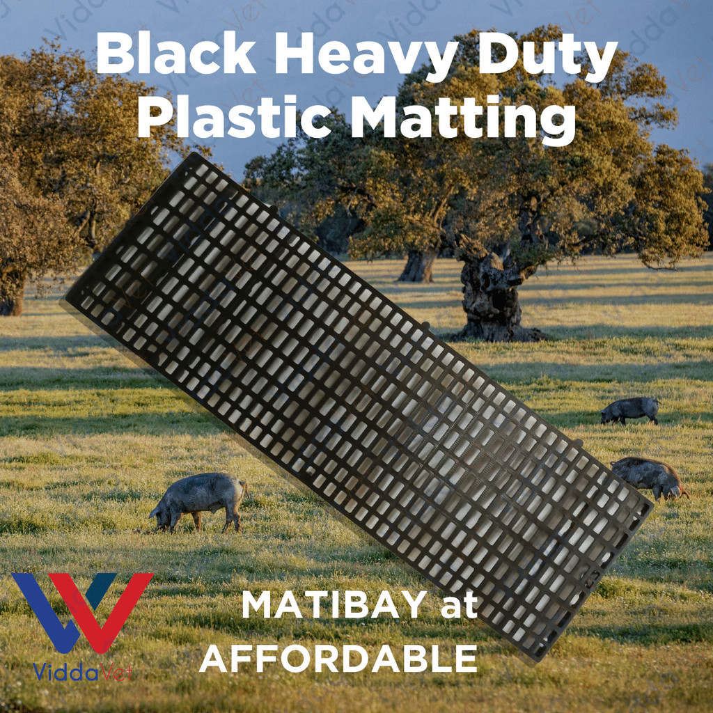 Black Animal Plastic Mattings for pigs plastic matting for piggery 1x3 ...