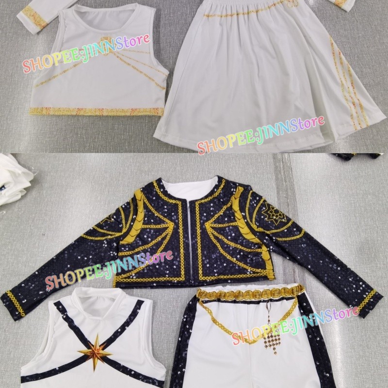 -JINN-Children Girls KPOP DEMON HUNTERS Cosplay Costume RUMI ZOEY MIRA ...