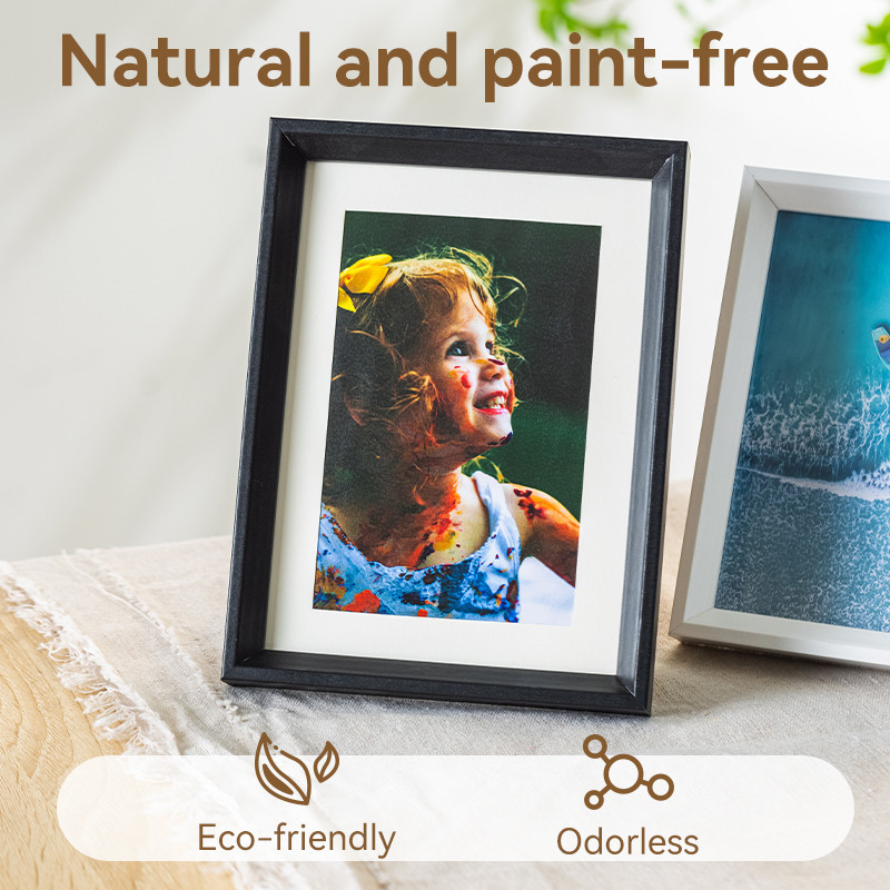 Deli Vusign Photo Frame Thick Oblique Frame Wall Stand Home Decor 4R 5R ...