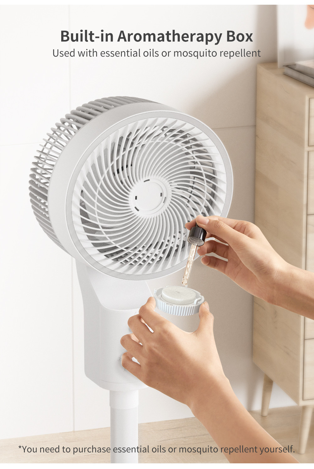 Simplus Air Circulation Fan | Household Vertical | Standing Fan ...