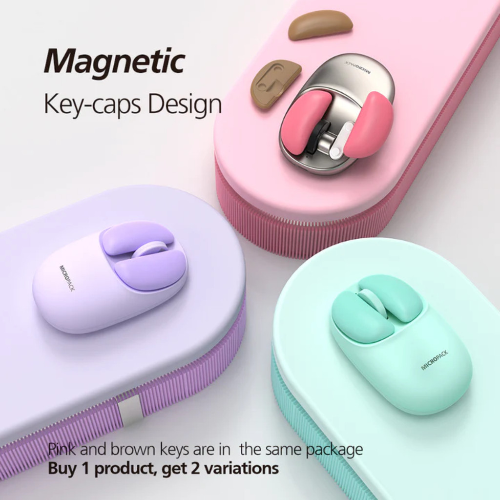 Micropack Lifestyle Rechargeable 2.4GHz + Bluetooth Wireless Mouse ML ...
