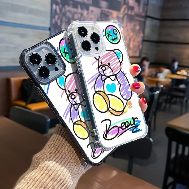 Cartoon B-Bare B-Bears We Phone Case for Xiaomi Mi Poco F6 X6 M6 C65 F5 ...