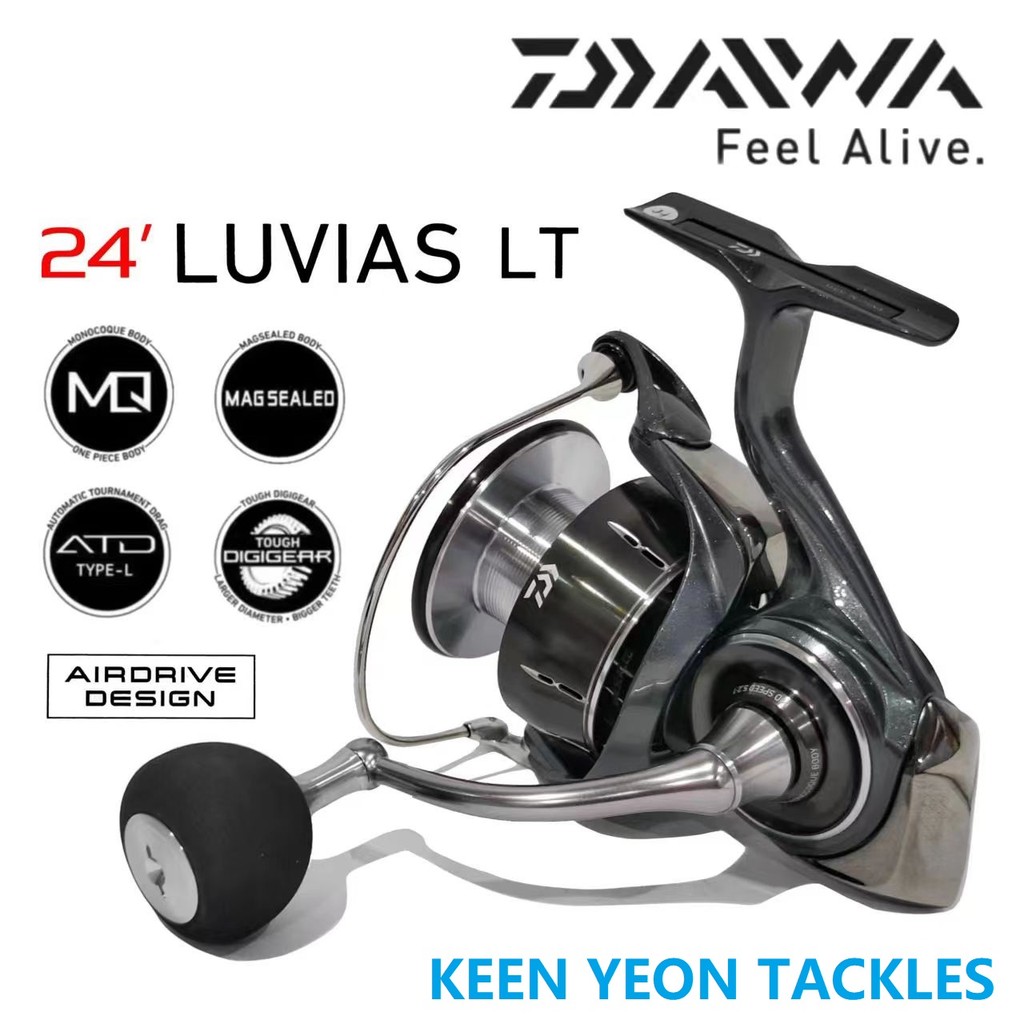 DAIWA 2024' LUVIAS PC LT / LUVIAS LT SPINNING FISHING REEL | Shopee Malaysia