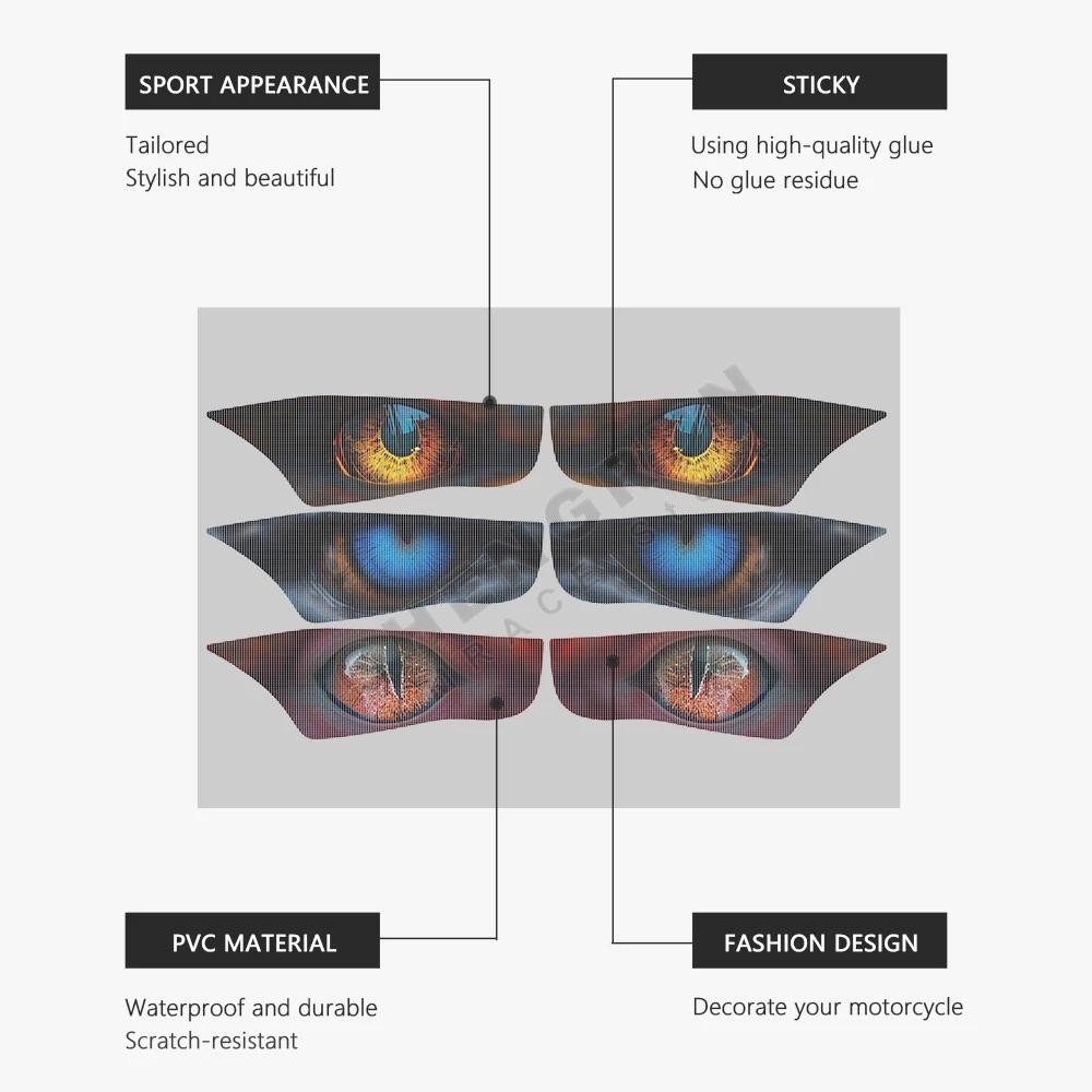 Headlight Sticker Waterproof Motorcycle Decals for Yamaha Xmax 300 X ...