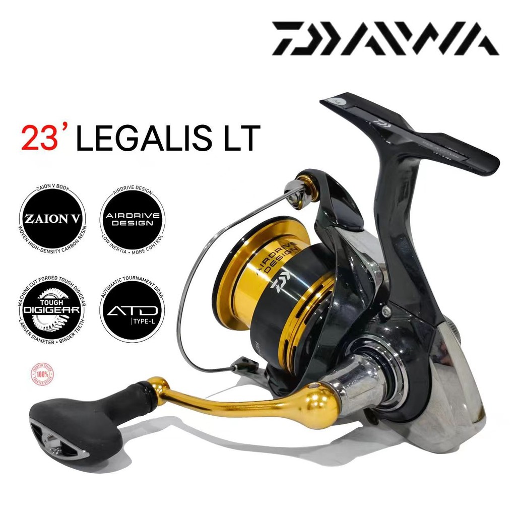 2023' / 2020' DAIWA LEGALIS LT SPINNING FISHING REEL | Shopee Malaysia