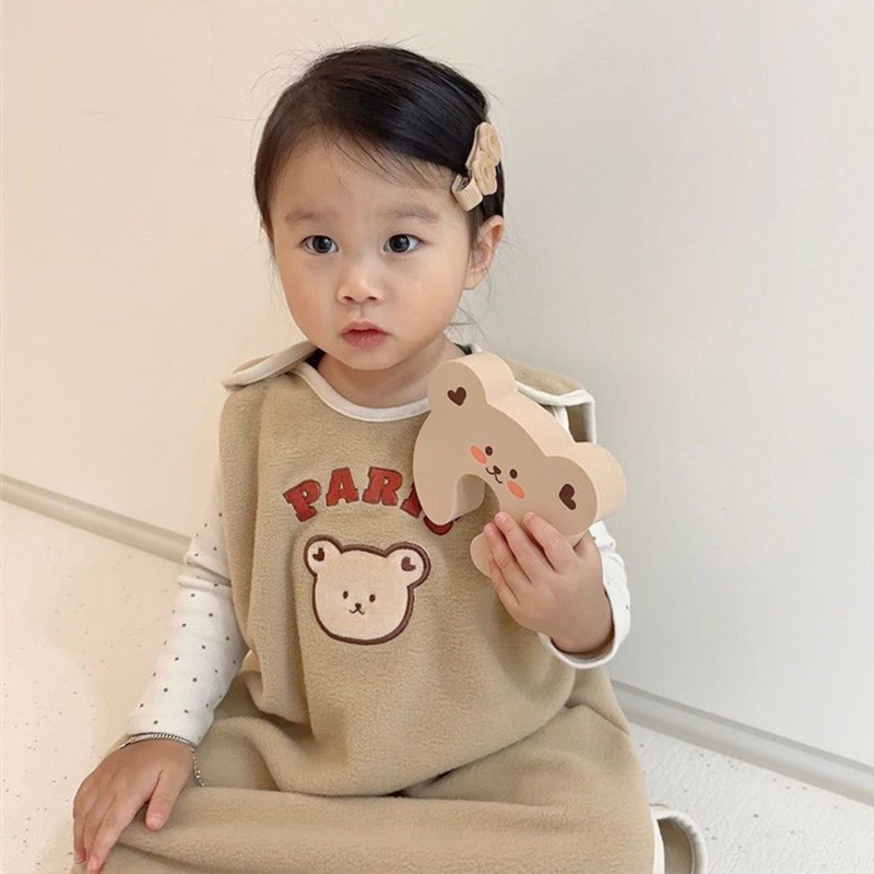 Cartoon Wooden Door Stopper Lovely Bear Shaped Anti Closing Door Tools ...