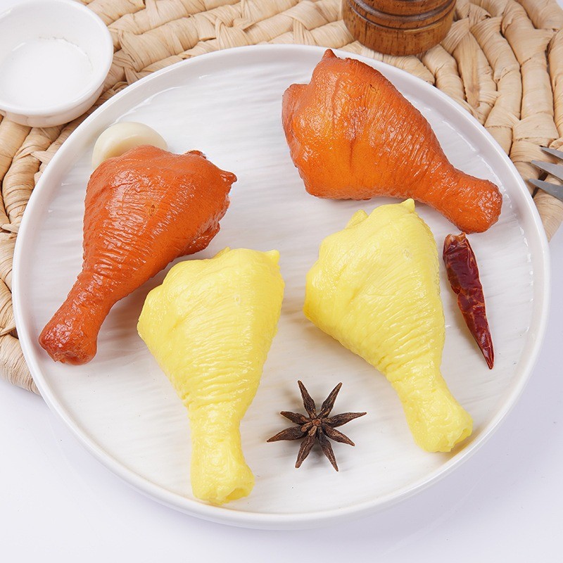 Artificial Chicken Drumsticks Model Realistic Chicken Legs Photography ...