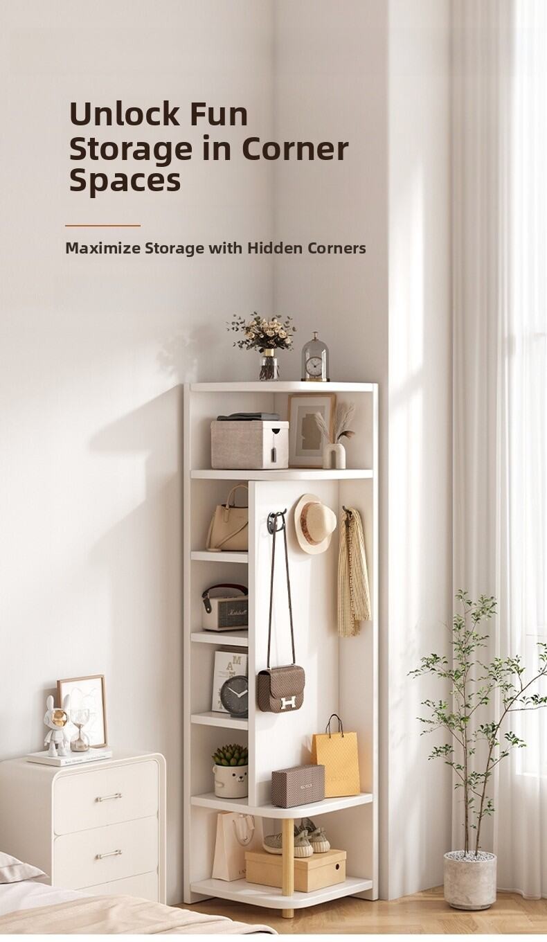 Floor Standing Multi-Layer Storage Cabinet Wall-Mounted Living Room ...