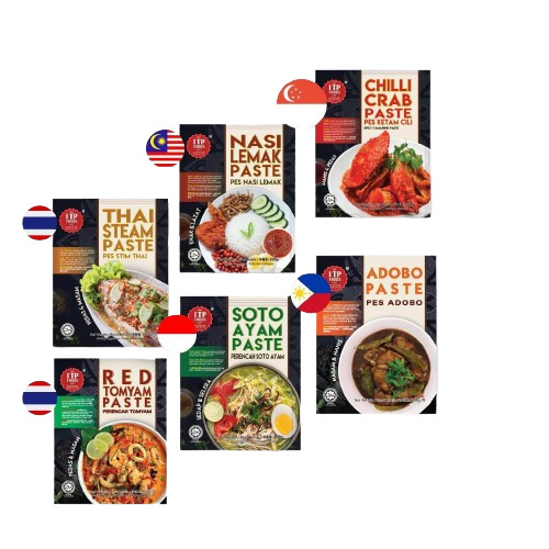 HALAL Itp Asean Paste Series Chilli Crab Paste/ Nasi Lemak Paste/ Red ...
