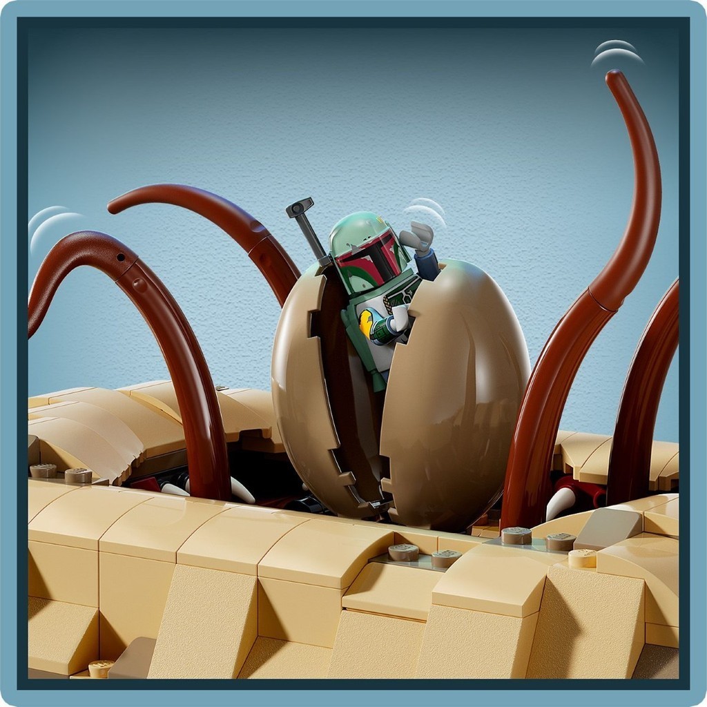 LEGO 75396 Star Wars Desert Skiff & Sarlacc Pit Building Toy Set (558 ...