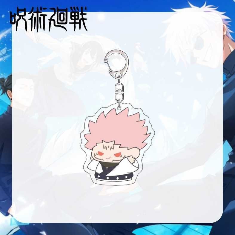 Jujutsu Kaisen Anime Cute Key Chain Gojo Yuji Sukuna Nobara Megumi Cute ...