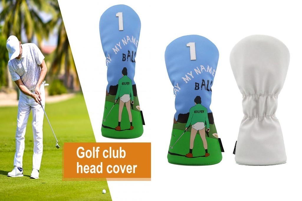 Cartoon Print Golf Putter Cover Cartoon Design Putter Cover Cartoon ...