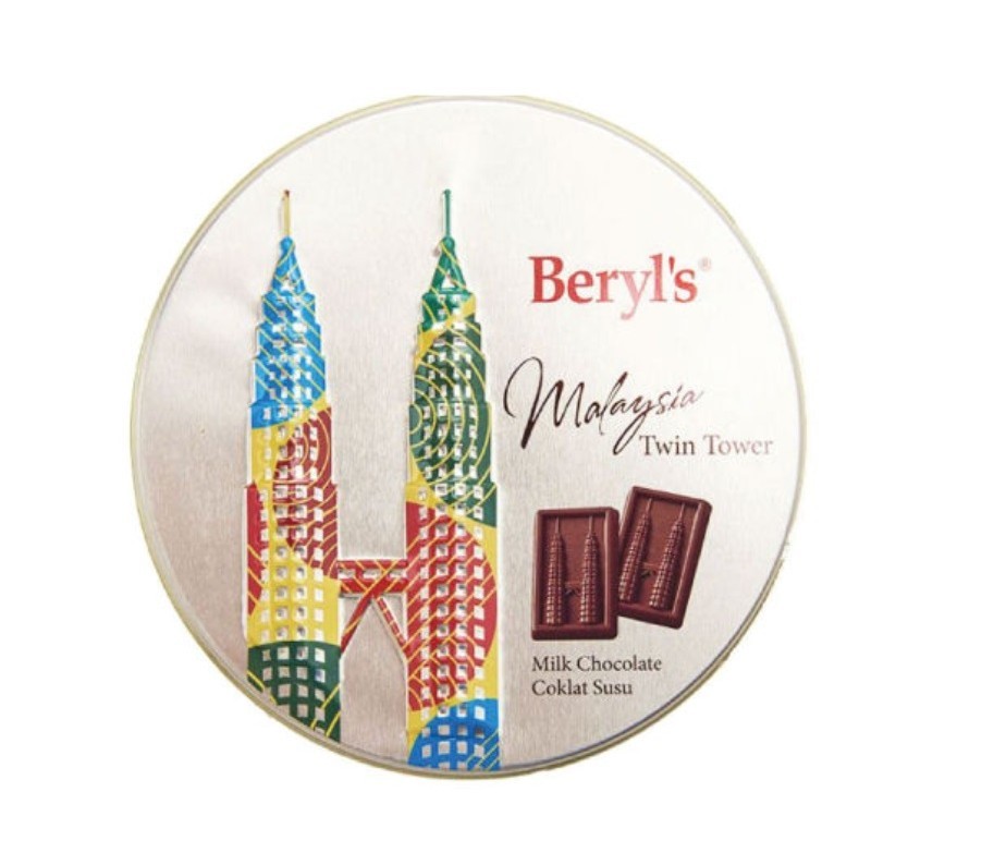 Beryl's Twin Tower Small Tin Milk Chocolate 64g | Shopee Malaysia