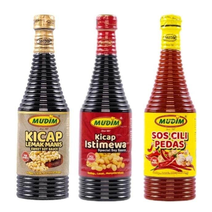 MUDIM SOS CILI PEDAS / KICAP ISTIMEWA/KICAP LEMAK MANIS 900G (CHILI ...