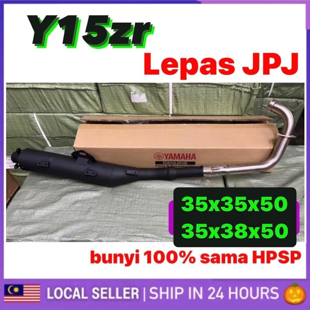 Y15zr Racing Exhaust Pipe 35-35 35-38 Cutting Standard Y15ZR V1 V2 ...