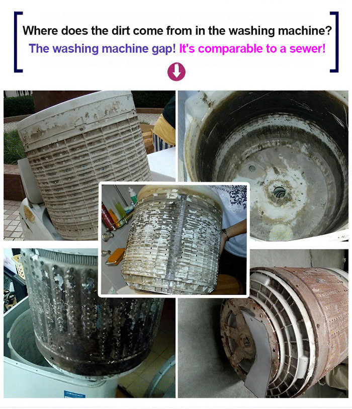 HOT SALE [99% Sterilization Rate] Washing Machine Deep Stain Removal ...